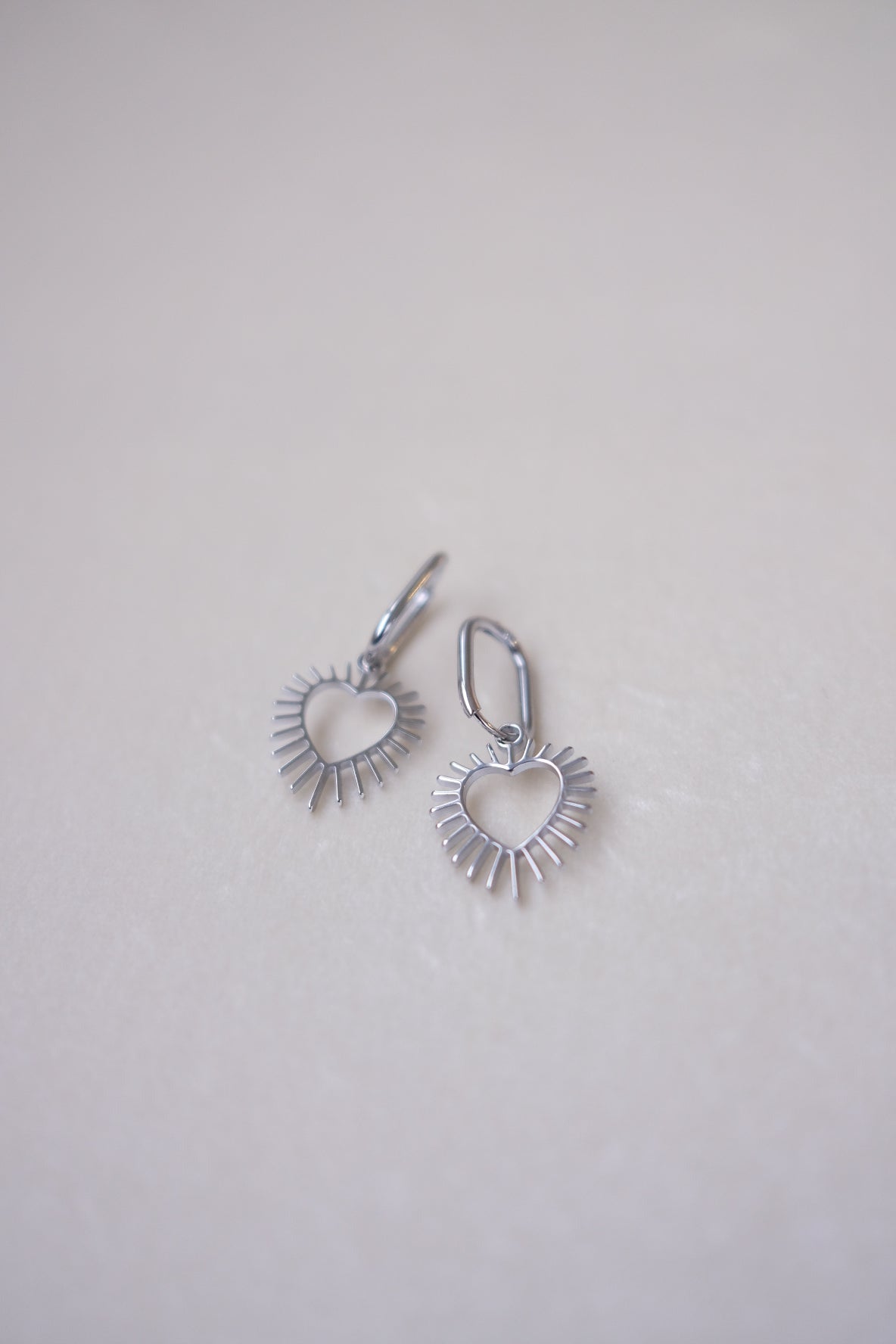 Ohrringe strahlendes Herz – bee graced